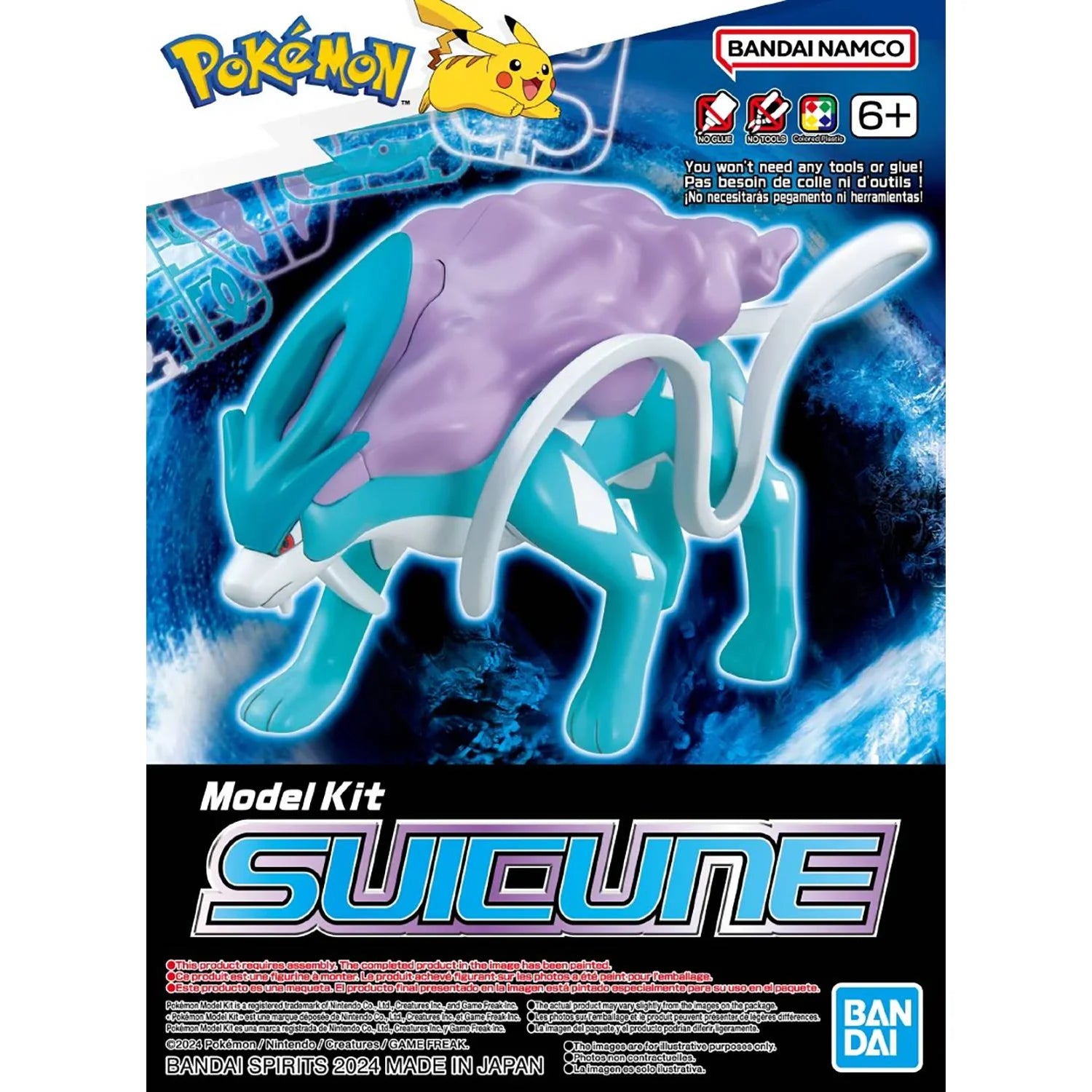 Pokémon Model Kit Suicune – TMS Hobby Room