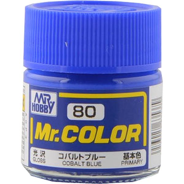 Mr. Color 80 - Cobalt Blue (Semi-Gloss/Primary) - 10ml – TMS Hobby Room